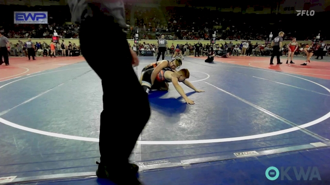 195 lbs Round Of 16 - Trenton Smith, Anadarko vs Cash Coats, F-5 Grappling