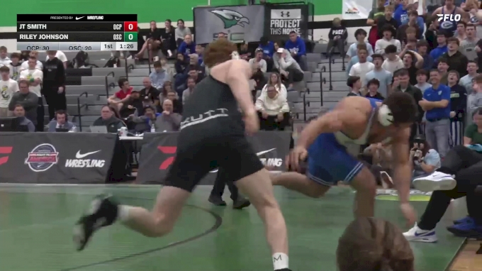 190 lbs Round 3 (3 Team) - JT Smith, Creighton Prep vs Riley Johnson ...