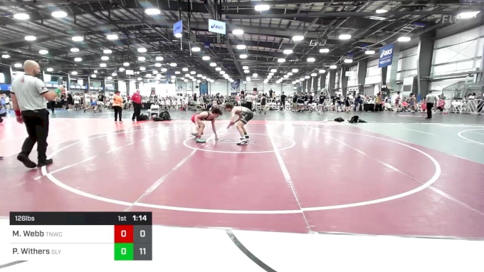 126 lbs Rr Rnd 1 - Mason Webb, Team Nauman Orange vs Parker Withers ...