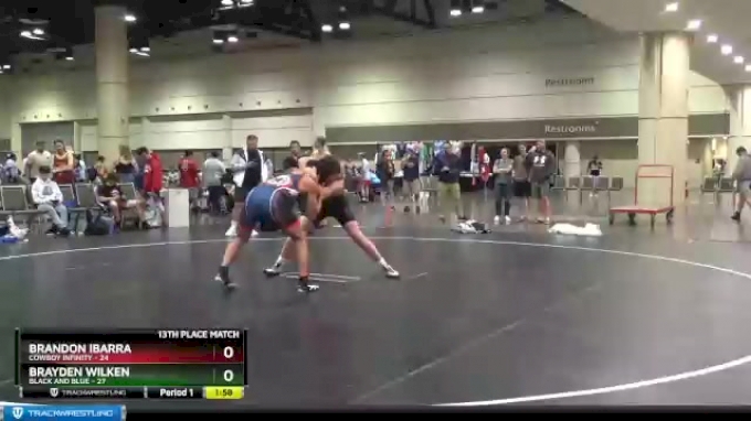182 lbs Placement (16 Team) - Brayden Wilken, Black And Blue vs Brandon ...