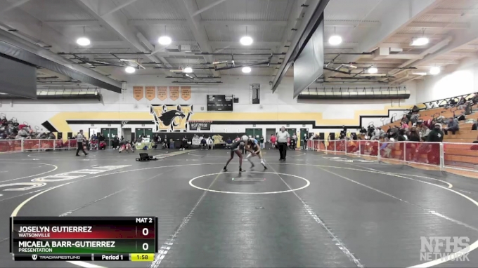 100 lbs Cons. Round 3 - Eva Bhattacharya, Monta Vista vs Sivani Kaliki ...