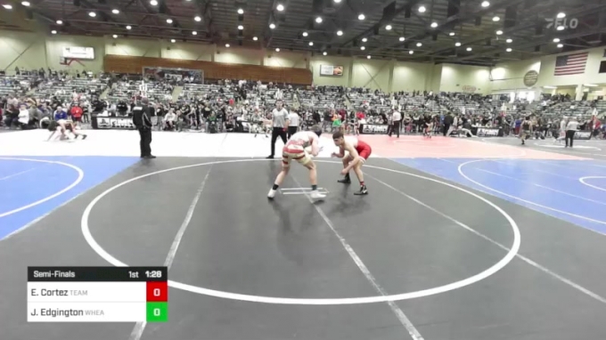 175 lbs Semifinal - Eric Cortez, Team Alpha Male vs John Edgington ...