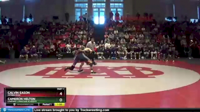 120 lbs 1st Place Match - Cameron Helton, Lakeway Christian Academy vs ...
