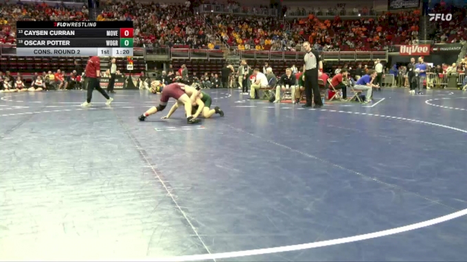 2A-190 lbs Cons. Round 2 - Oscar Potter, Woodward-Granger vs Caysen ...