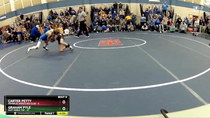 73 lbs Round 3 (10 Team) - Graham Pyle, East Noble TUF vs Carter Petty ...