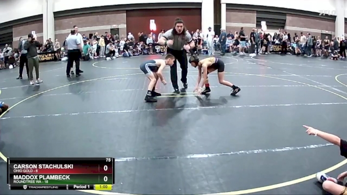 75 lbs Round 2 (6 Team) - Maddox Plambeck, Roundtree WA vs Carson ...