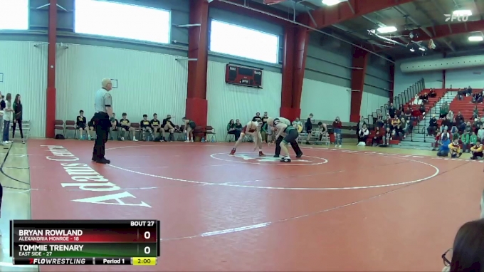 113 lbs Placement (16 Team) - Bryan Rowland, Alexandria Monroe vs ...