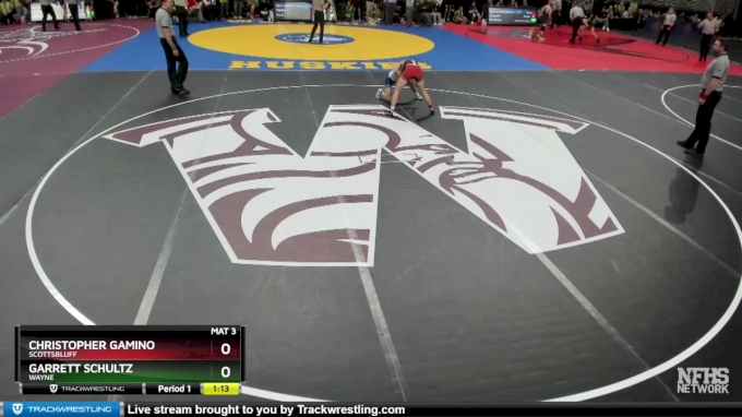 Semifinal - Christopher Gamino, Scottsbluff vs Garrett Schultz, Wayne
