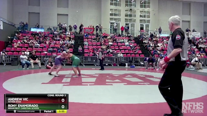 285 lbs Cons. Round 2 - Andrew Vic, Father Ryan vs Rony Enamorado ...