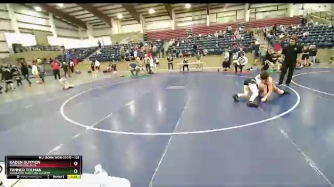 126 lbs Cons. Semi - Kaden Guymon, Southern Utah Elite vs Tanner Tolman ...