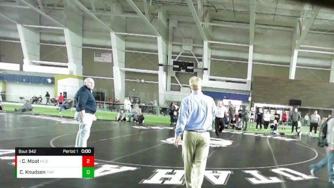 120 lbs Cons. Round 4 - Camden Moat, Millard vs Connor Knudsen, Timpanogos