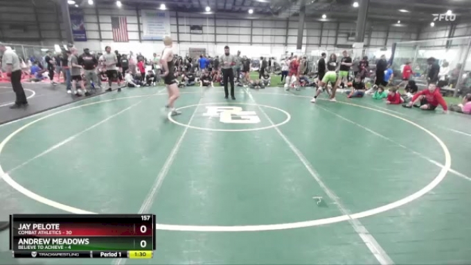 157 lbs Semis (4 Team) - Andrew Meadows, BELIEVE TO ACHIEVE vs Jay ...