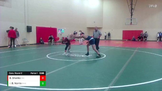 165 lbs Cons. Round 2 - Breyland Norris, Columbus Bishop Hartley vs ...