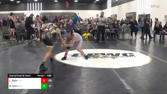100 lbs Quarterfinals (8 Team) - Lincoln Rohr, Junior Terps Xtreme (MY ...