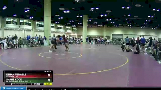 220 lbs Round 2 (8 Team) - Ethan Venable, STL Black vs Shane Cook ...