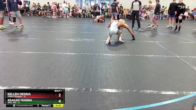 113 lbs Round 1 (4 Team) - Keagan Masina, Spec Ops vs Kellen Mesina ...
