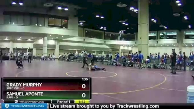 106 lbs Round 2 (8 Team) - Grady Murphy, Spec Ops vs Samuel Aponte, RAW