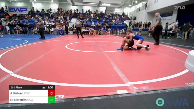 76 lbs 3rd Place - Jonathan Kidwell, Team Tulsa Wrestling Club vs ...