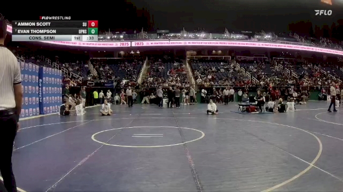3A 144 lbs Cons. Semi - Ammon Scott, South Point High School vs Evan ...