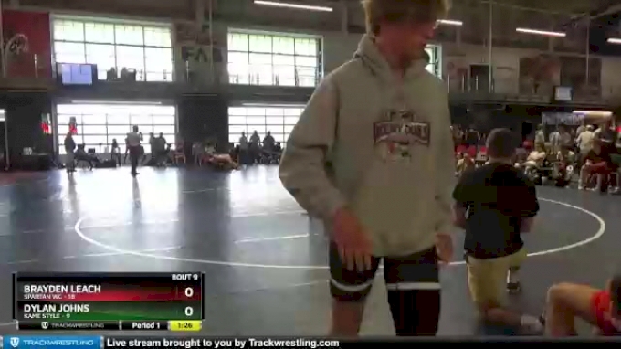 152 lbs Round 3 (6 Team) - Brayden Leach, Spartan WC vs Dylan Johns ...