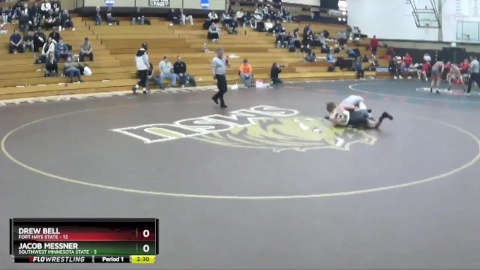 149 lbs Round 2 (6 Team) - Drew Bell, Fort Hays State vs Jacob Messner ...