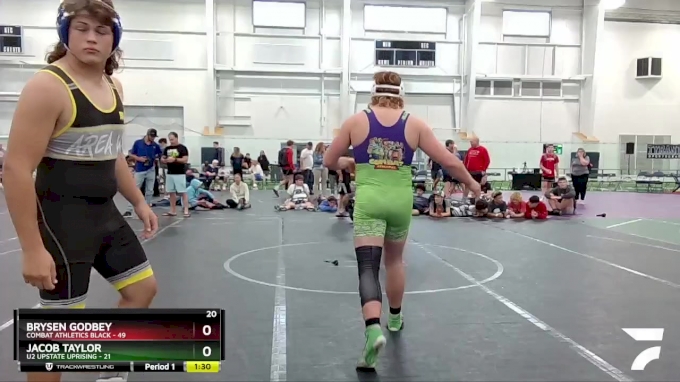 215 lbs Finals (2 Team) - Brysen Godbey, Combat Athletics Black vs ...