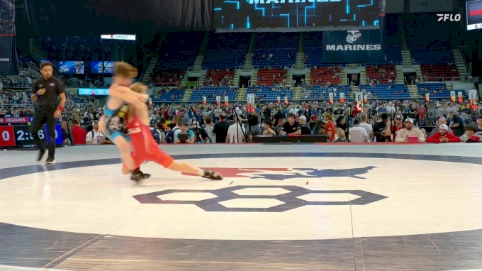 126 lbs Champ. Rd Of 64 - Maximus Riggins, IA vs Brennan Sprague, NY