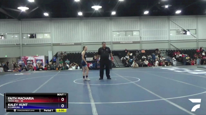 106 lbs Round 2 (6 Team) - Arianna Beltran, Texas Red vs Sadie Rhoades ...
