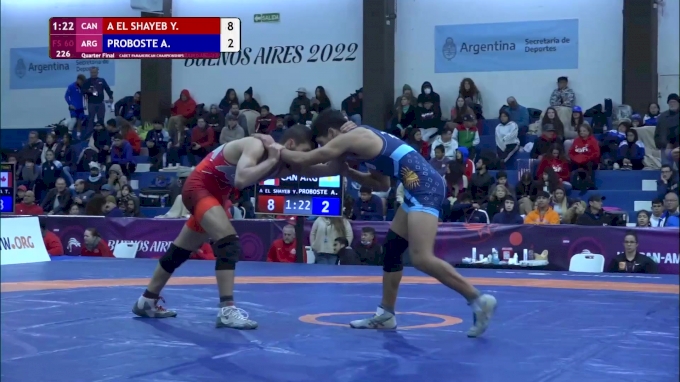 51 kg Edwin Sierra, USA vs Facundo Saquiz, ARG