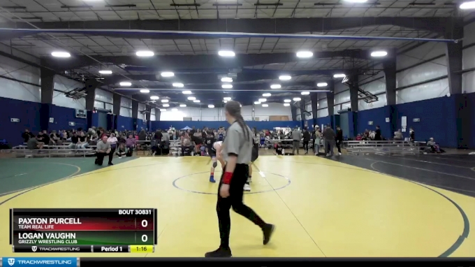 125 lbs Semifinal - Paxton Purcell, Team Real Life vs Logan Vaughn ...