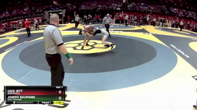 D1-138 lbs Champ. Round 1 - Joseph Baumann, Dub. Coffman vs Jace Jett ...