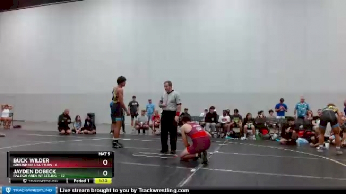 167 lbs Round 1 (4 Team) - Buck Wilder, Ground Up USA Studs vs Jayden ...