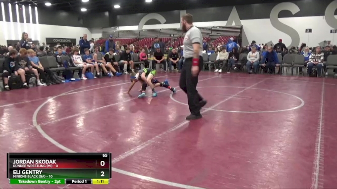 65 lbs Quarterfinals (8 Team) - Jordan Skodak, Dundee Wrestling (MI) vs ...