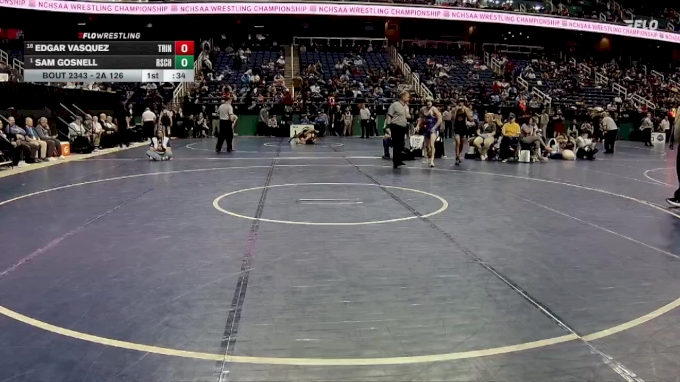 2A 126 lbs Cons. Semi - Sam Gosnell, Rutherfordton-Spindale Central ...