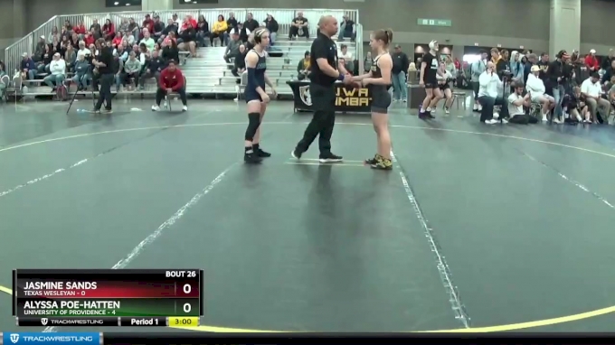 109 lbs Placement Matches (16 Team) - Alyssa Poe-Hatten, University Of ...