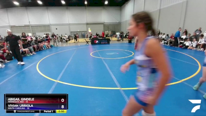 117 lbs Semis & 3rd Wb (16 Team) - Hanah Schuster, Minnesota Red vs Zao ...