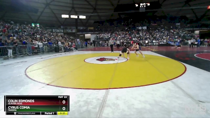 4A 157 lbs Cons. Semi - Colin Edmonds, Glacier Peak vs Cyrus Comia, Tahoma