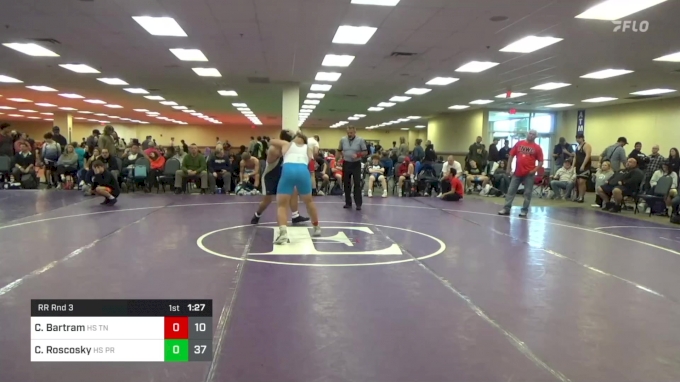 195 lbs Rr Rnd 3 - Cole Bartram, Team Nauman Red HS vs Cooper Roscosky ...