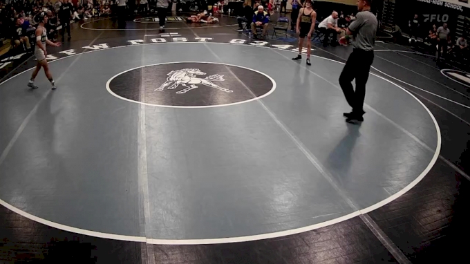 114 lbs Quarterfinal - Dustin Mace, Avella Area Hs vs Aaron Cook ...