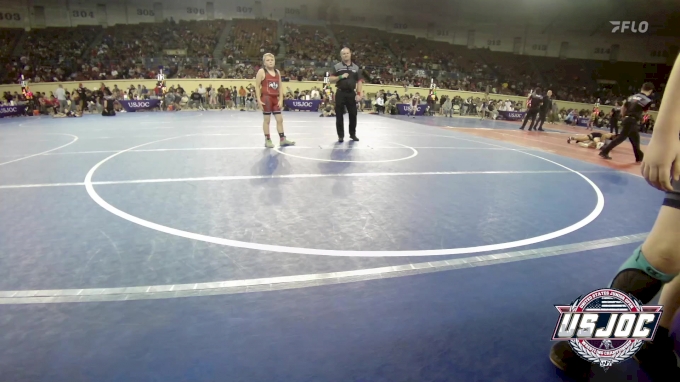 120 lbs Quarterfinal - Cayson Wright, Beebe Youth Wrestling vs Wyatt ...