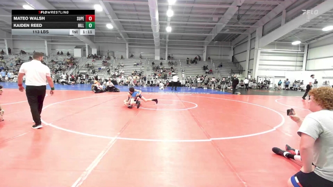 113 lbs Rr Rnd 1 - Mateo Walsh, Superior SWA vs Kaiden Reed, Hillbilly ...