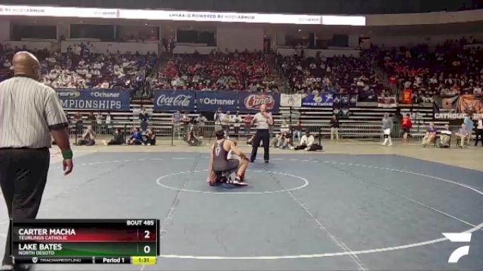 D 2 175 lbs 1st Place Match - Lake Bates, North DeSoto vs Carter Macha ...