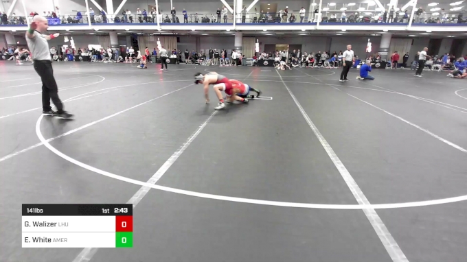 141 lbs Consi Of 32 #2 - Griffin Walizer, Lock Haven vs Elijah White ...