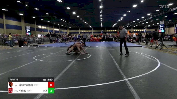 197 lbs Rd Of 16 - Justin Rademacher, Oregon State vs Trent Hidlay, NC ...