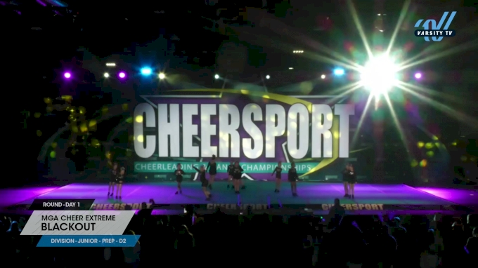 MGA Cheer Extreme - Blackout [2024 L1.1 Junior - PREP - D2 Day 1] 2024 ...