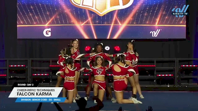 Cheer-riffic Techniques - Falcon Karma [2025 L4 Senior Coed - D2 ...