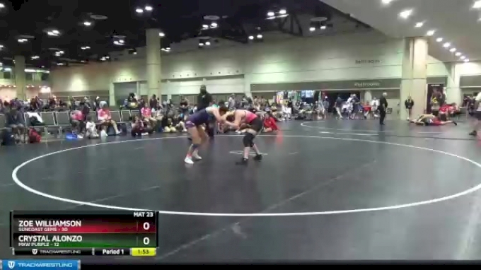 145 lbs Placement (16 Team) - Zoe Williamson, Suncoast Gems vs Crystal ...