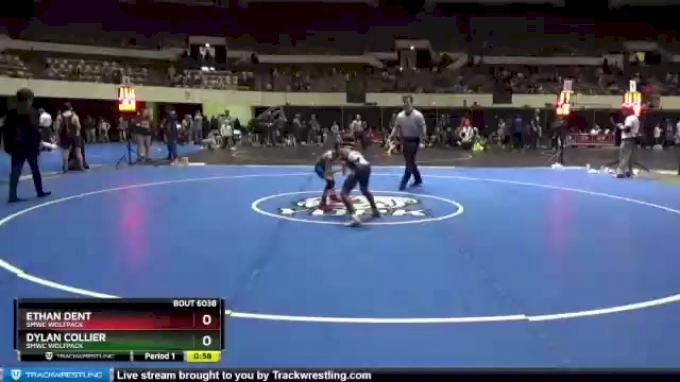 72 lbs Cons. Semi - Dylan Collier, SMWC WolfPack vs Ethan Dent, SMWC ...