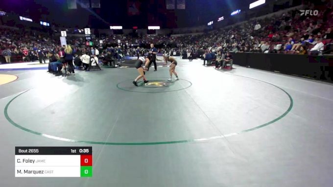 126 lbs Consi Of 16 #2 - Carmella Foley, James Logan vs Mikayla Marquez ...