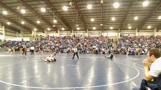 147 lbs Champ. Round 2 - Connor Preece, Corner Canyon vs Angel ...